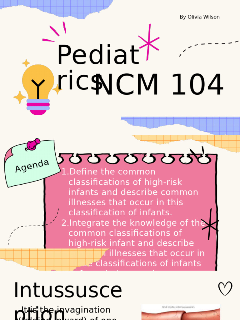 High-Risk Infant Conditions Overview | PDF | Diseases And Disorders ...