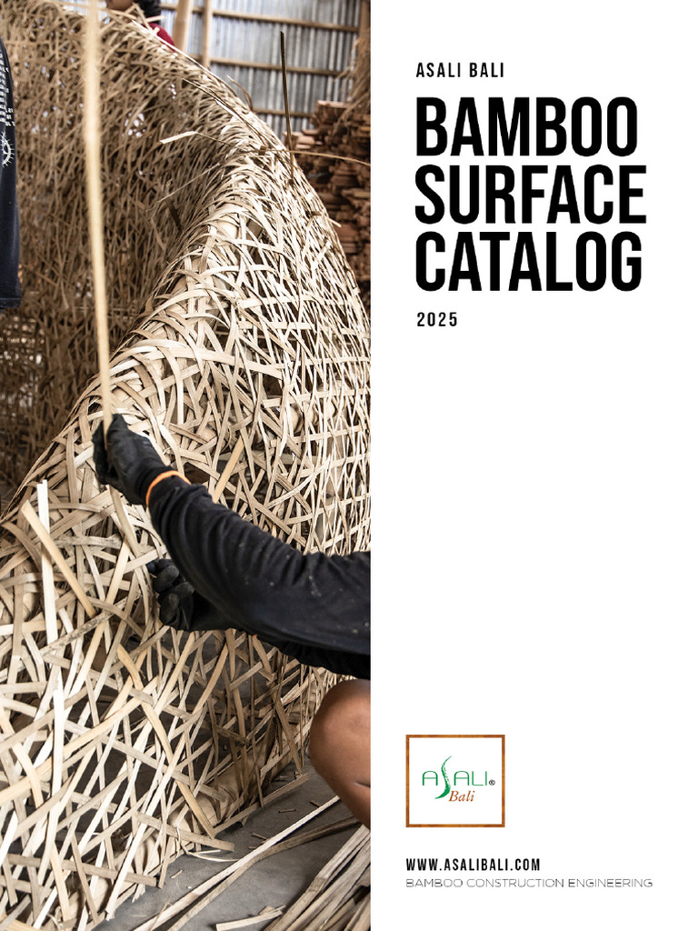 2025 - Asali Bali - Surfaces Catalog | PDF | Bamboo | Forest Products