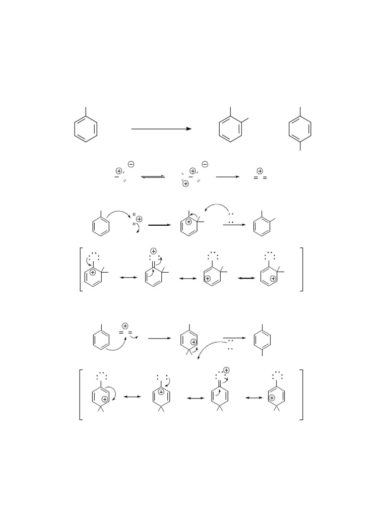 Benzene Reaction Mechanisms and Products | PDF | Chemical Reactions ...