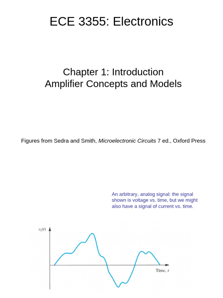 Intro_Amp Concepts | PDF | Amplifier | Spectral Density