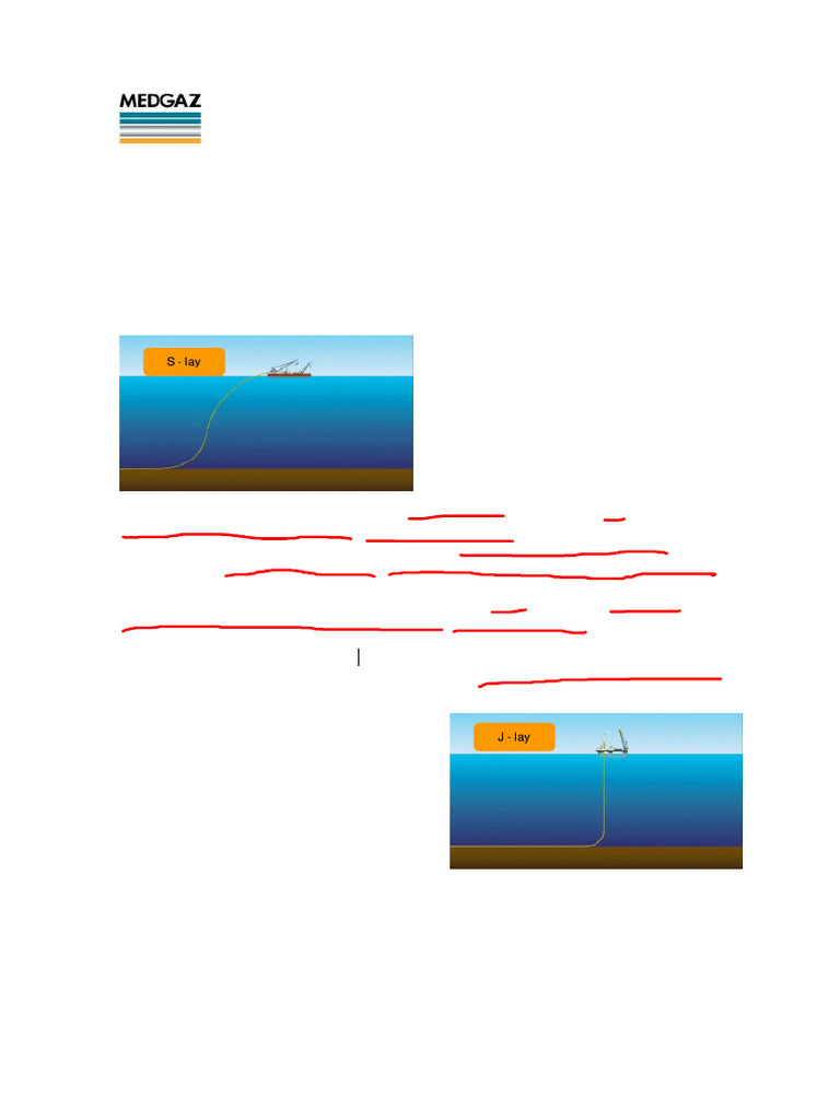 Construction of A Submarine Gas Pipeline | PDF | Welding | Construction