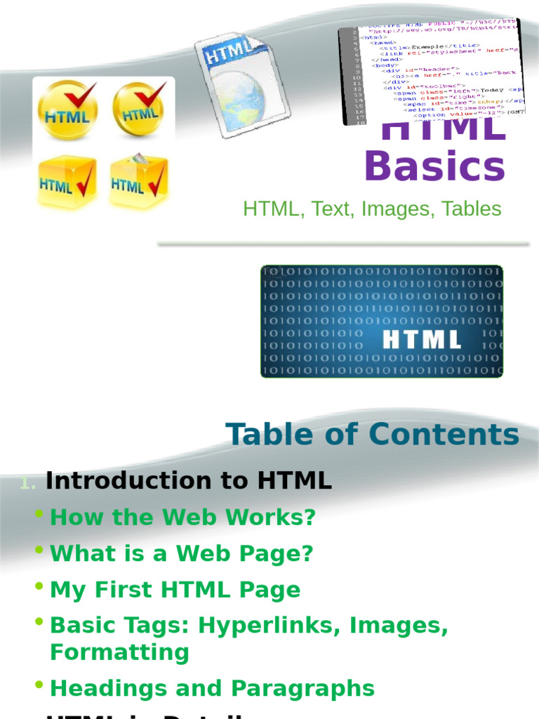 HTML-CSS-Basics (AmboU CS Department) | PDF | Html Element | Html