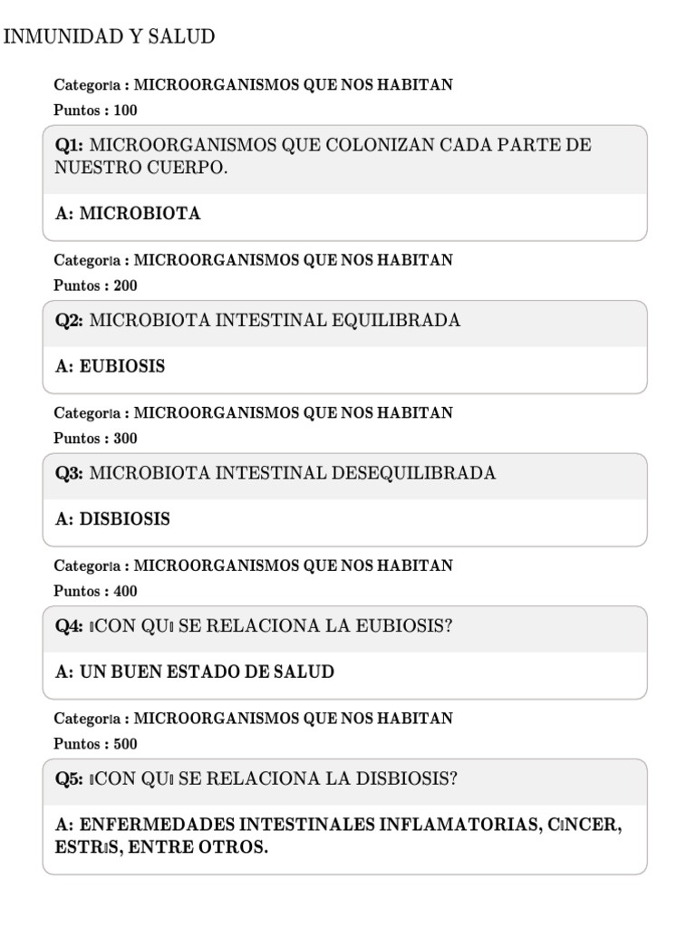 Factile - INMUNIDAD Y SALUD | PDF | Sistema inmune | Linfocitos