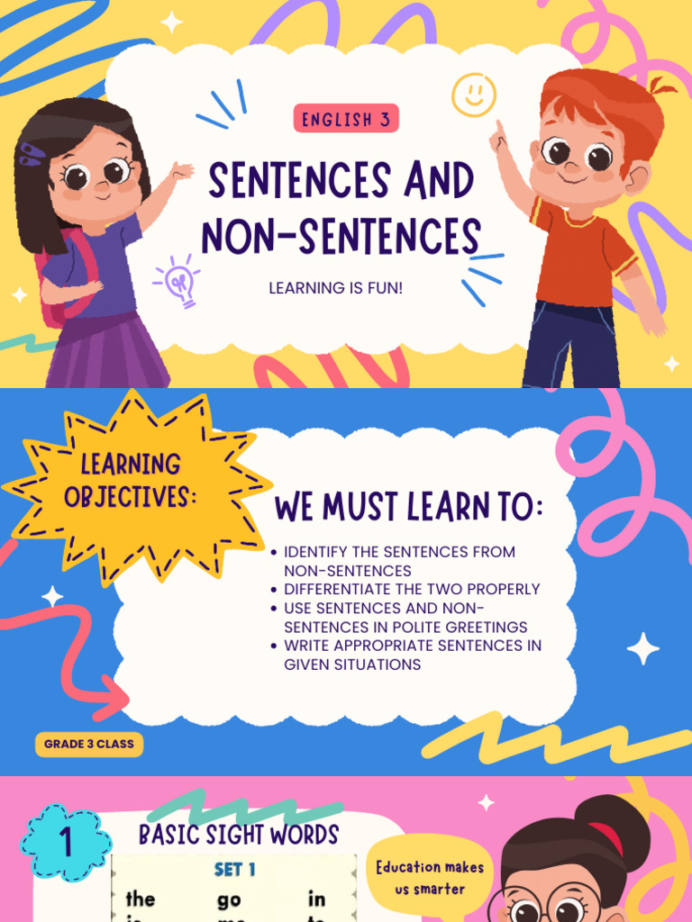 Yellow Colorful Bright The Importance of Education Presentation | PDF ...