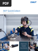SKF QuickCollect Sensor - Manual | PDF | Bearing (Mechanical) | Mobile App