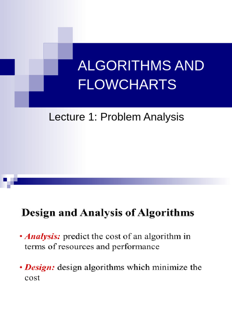 Algo1 Algorithms and Flowchart | PDF | Algorithms | Computer Programming