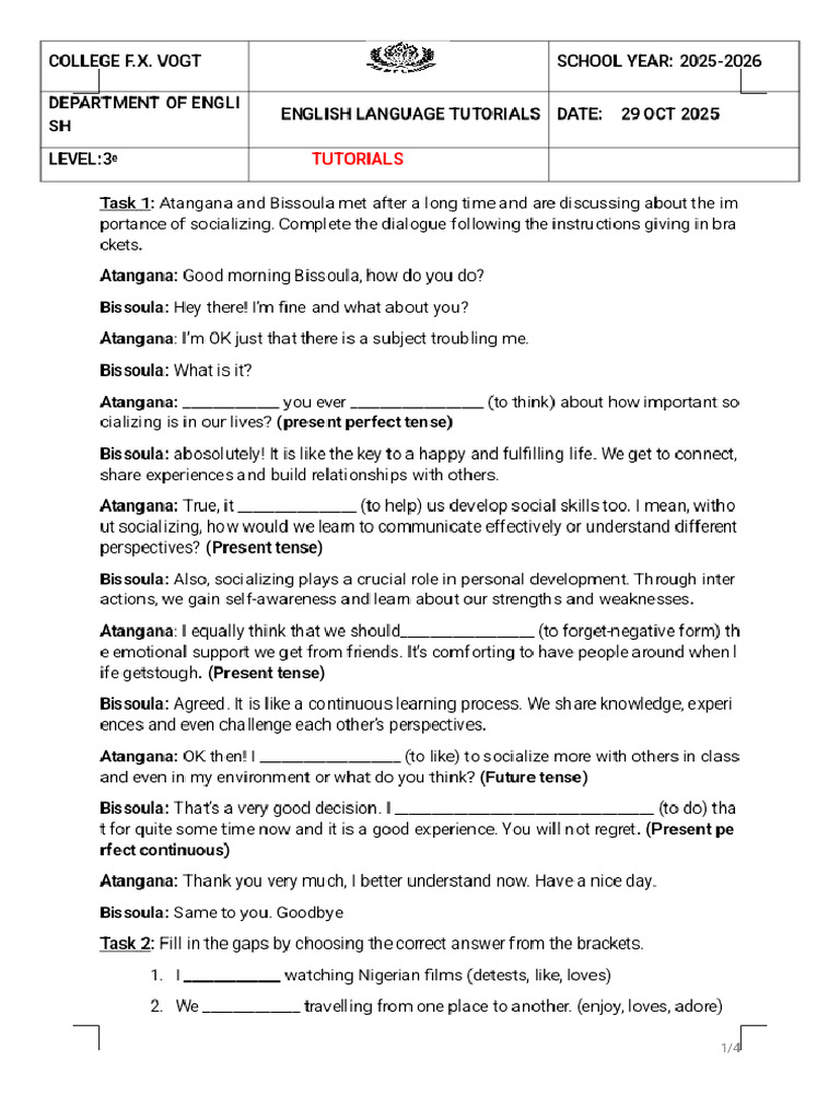 Tutorial Mid Term 3e Nov - Phoenix | PDF