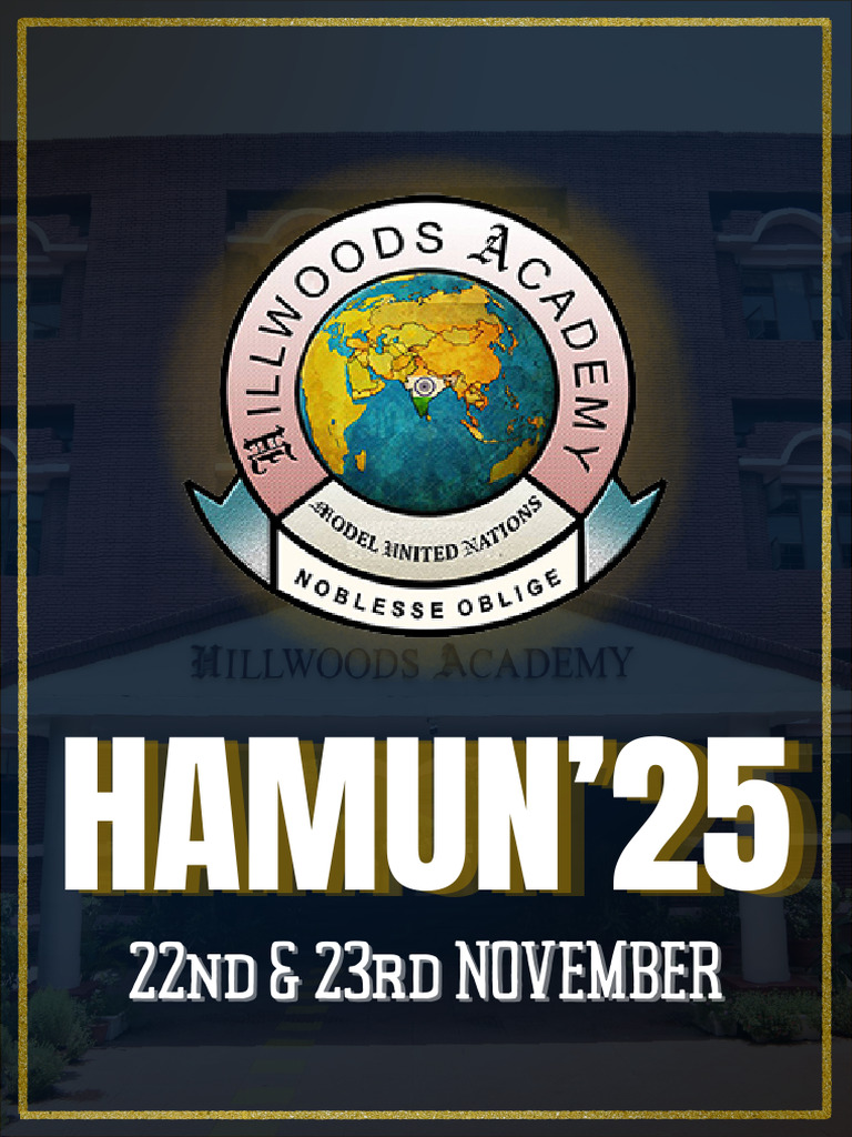 HAMUN'25: Empowering Young Diplomats | PDF | United Nations ...