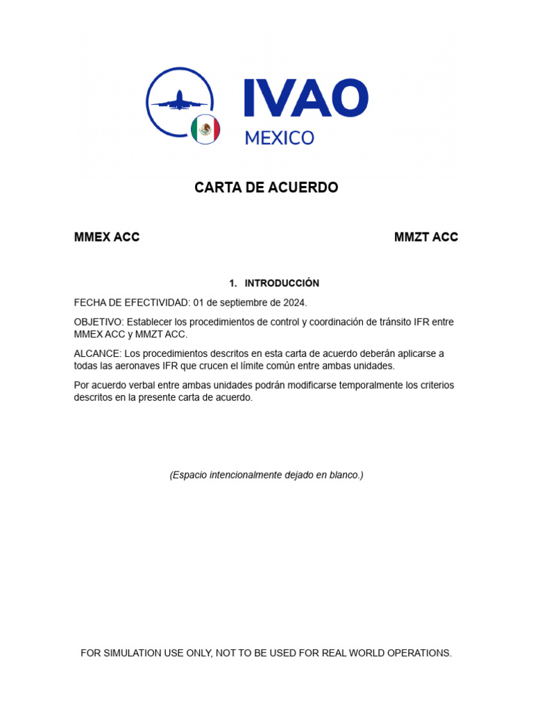 Loa Mmex Acc MMZT Acc 09 2024 | PDF | Aviación