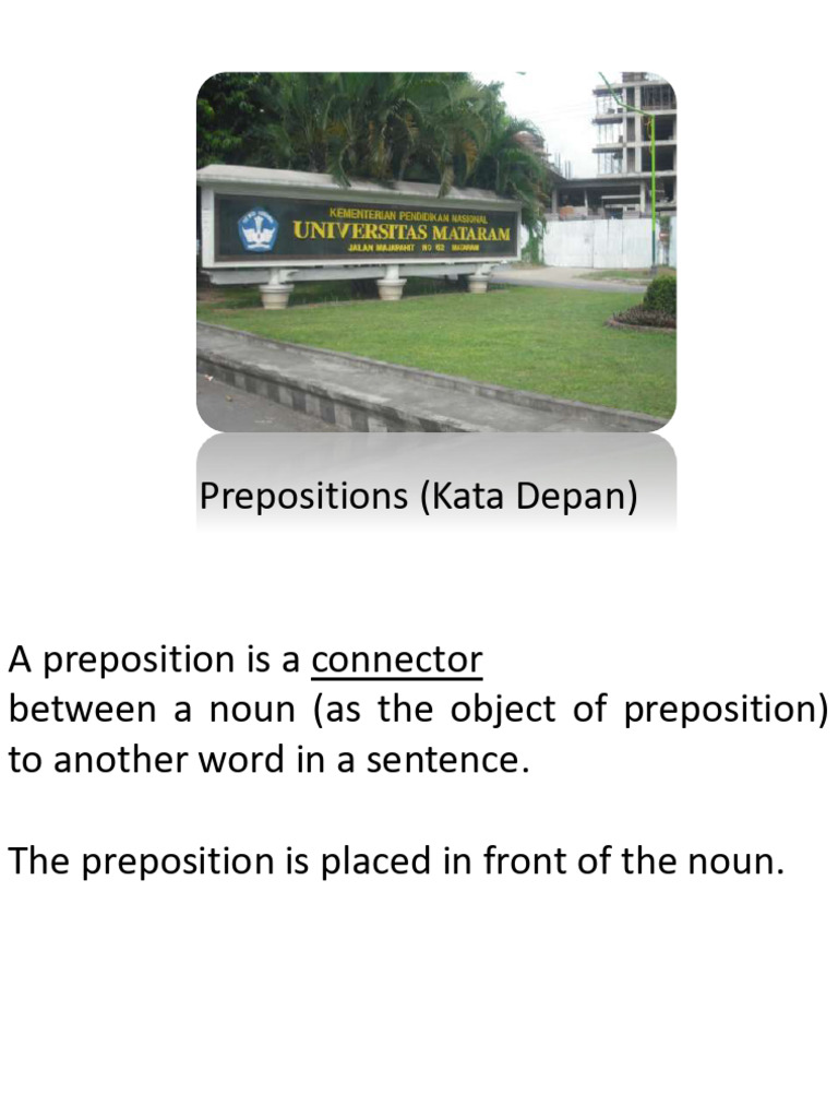 5 Prepositions 2025 2026 | PDF | Linguistic Morphology | Grammar