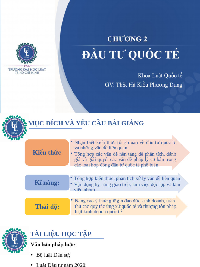 2.3.Luật KDQT - Presentation - HKPD | PDF