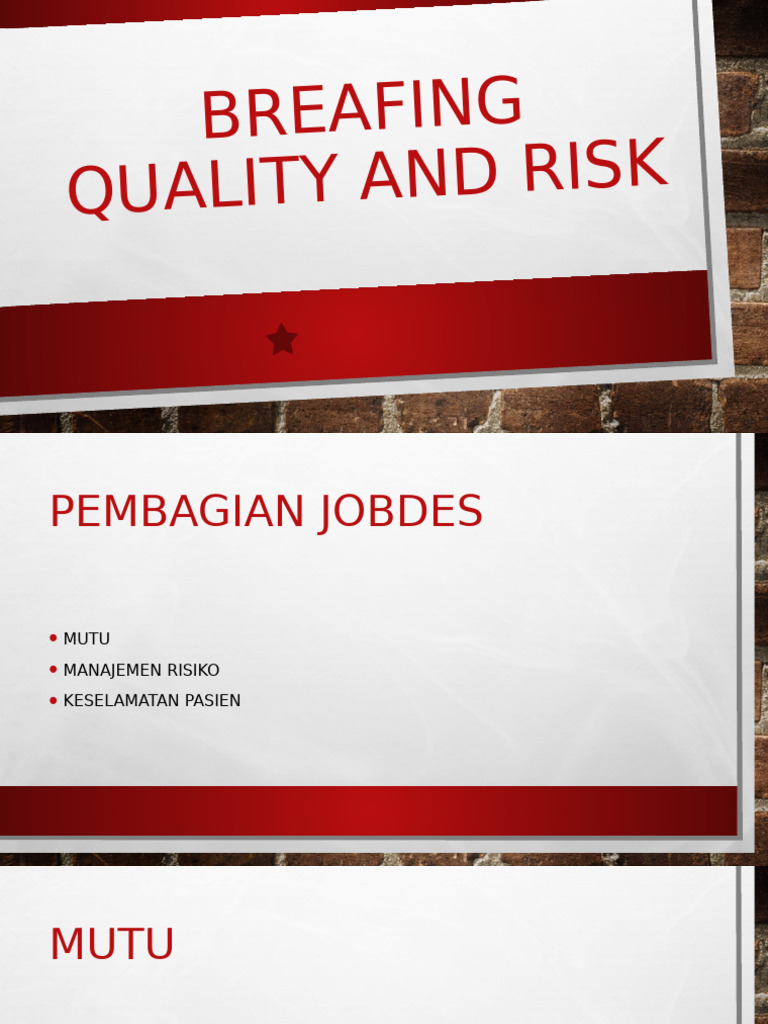 Breafing Quality and Risk | PDF
