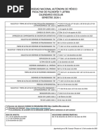 Calendario Academico Uaem 2026a Oficial | PDF