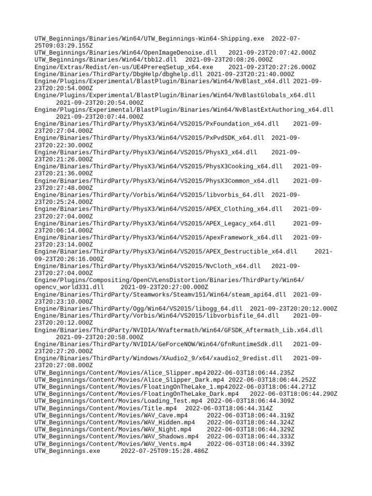 Manifest NonUFSFiles Win64 | PDF | Ibm Pc Compatibles | Software