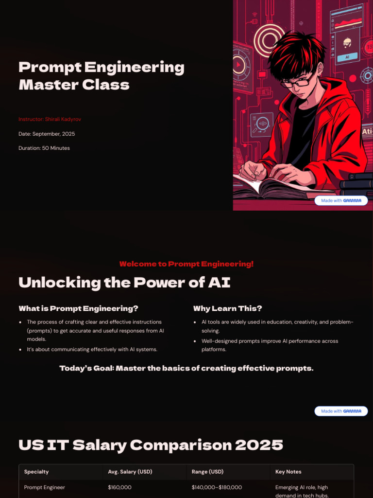 Master AI with Prompt Engineering | PDF | Artificial Intelligence ...