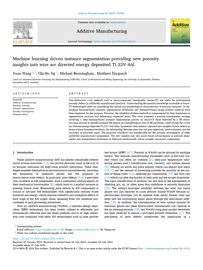 22.machine Learning Driven Instance Segmentation Providing New Porosity ...