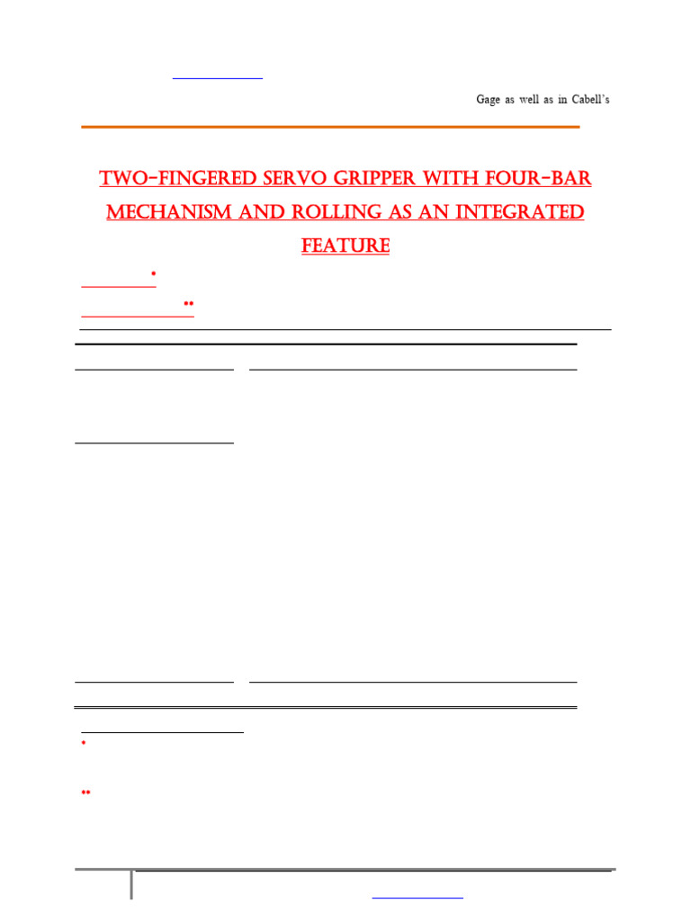 Kinematic Synthesis of Four Bar Mechanism | PDF | Force | Bending