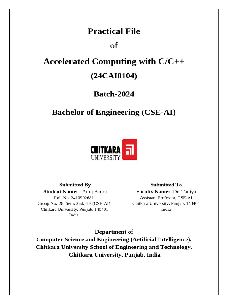 C++ Practical File Format (24CAI0104) | PDF | Fahrenheit | Constructor ...