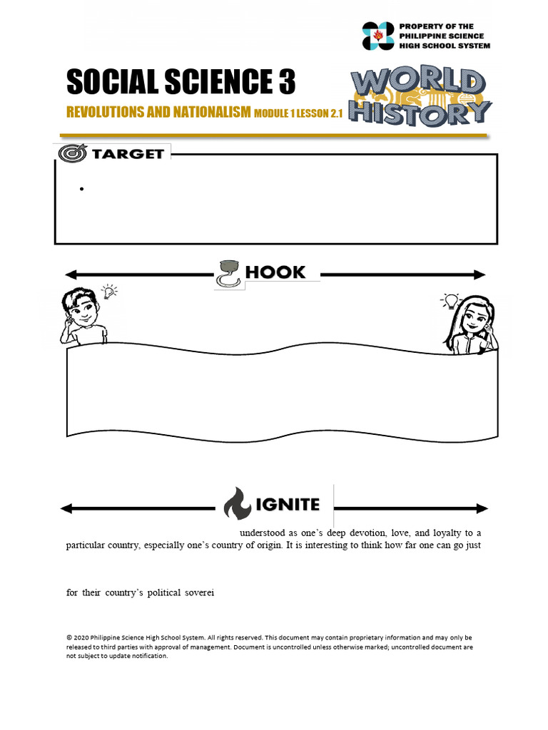 TLG SS3 2.1 Revolution and Nationalism | PDF | Communism | Vladimir Lenin