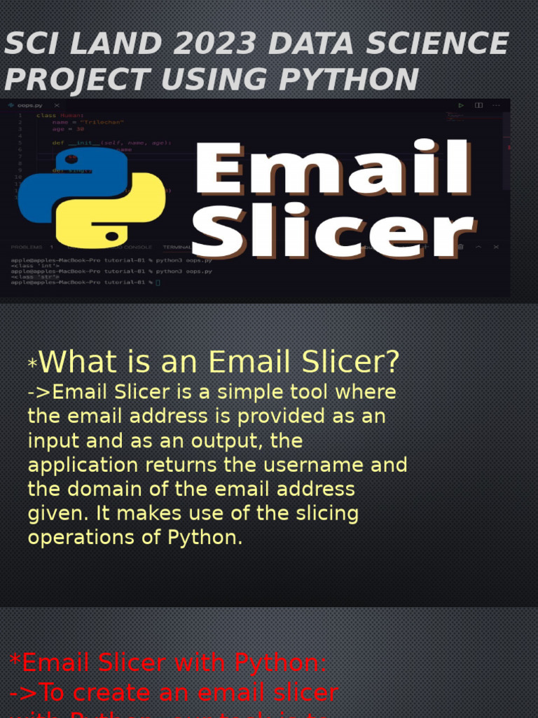 Sci Land 2023 Data Science Project Using Python | PDF