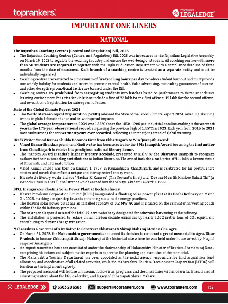 Legaledge One Liners April The Law Community | PDF | International ...