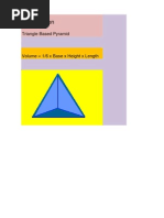 Pirámide Rectangular Planos | PDF