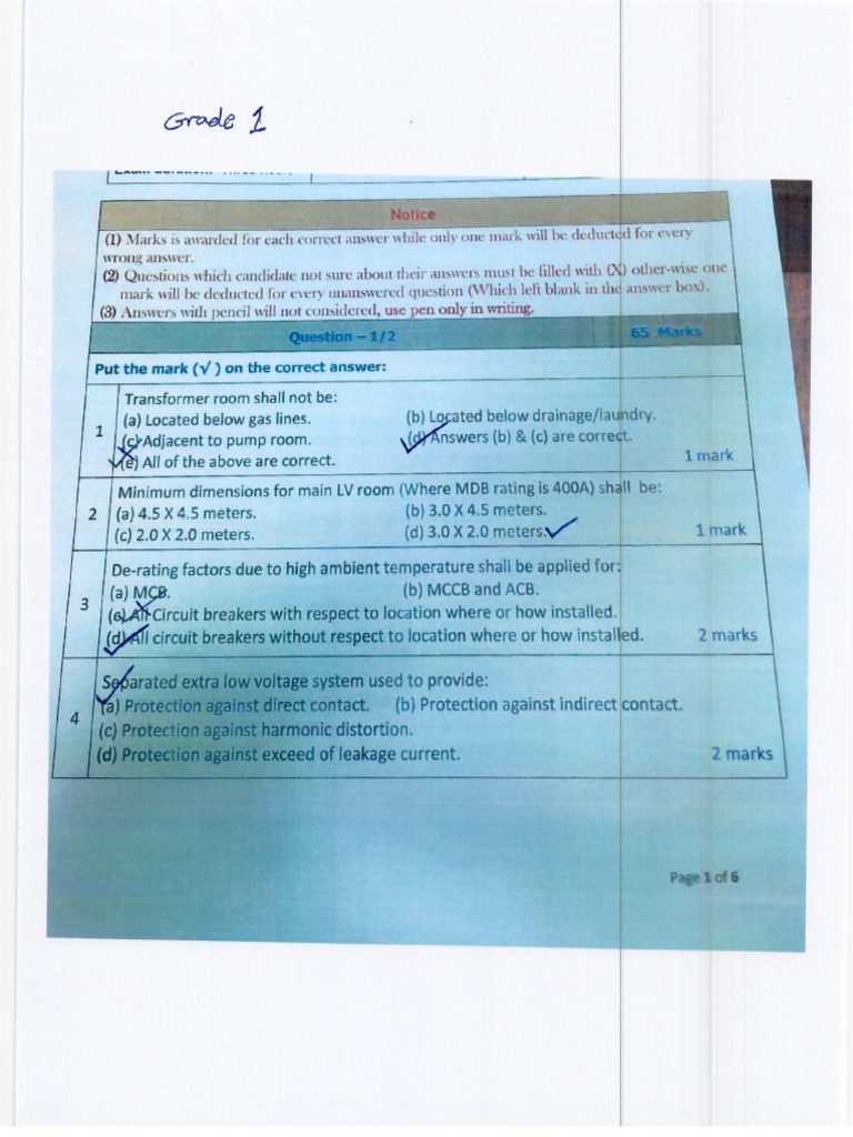 Grade 1 | PDF