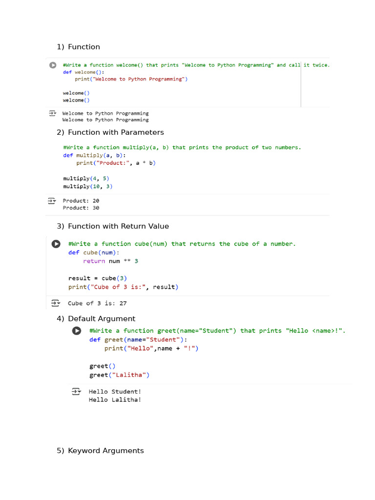 T_2253e2c9 598a 4b31 b28e 1ec54a84a98bPractice Programs on Functions ...