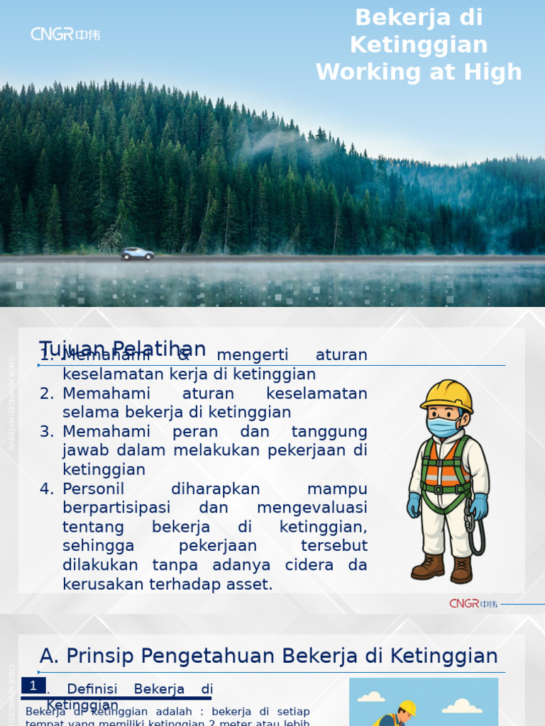 Bekerja Di Ketinggian | PDF