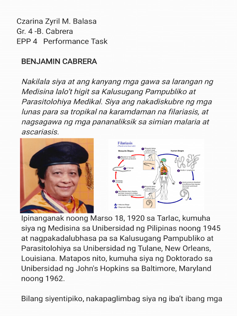 Benjamin Cabrera | PDF