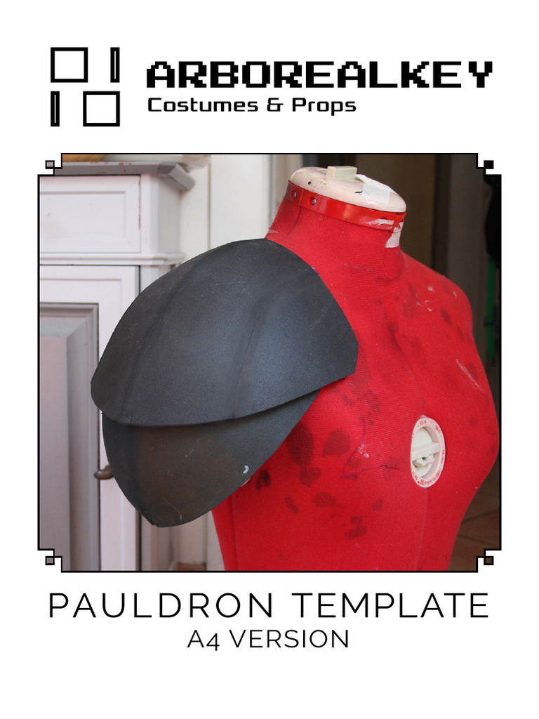 Pauldron Pattern A4 | PDF