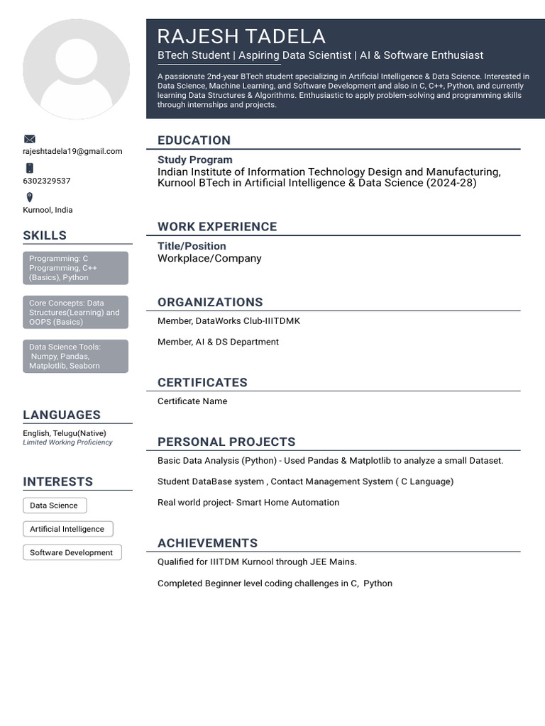 My Resume | PDF