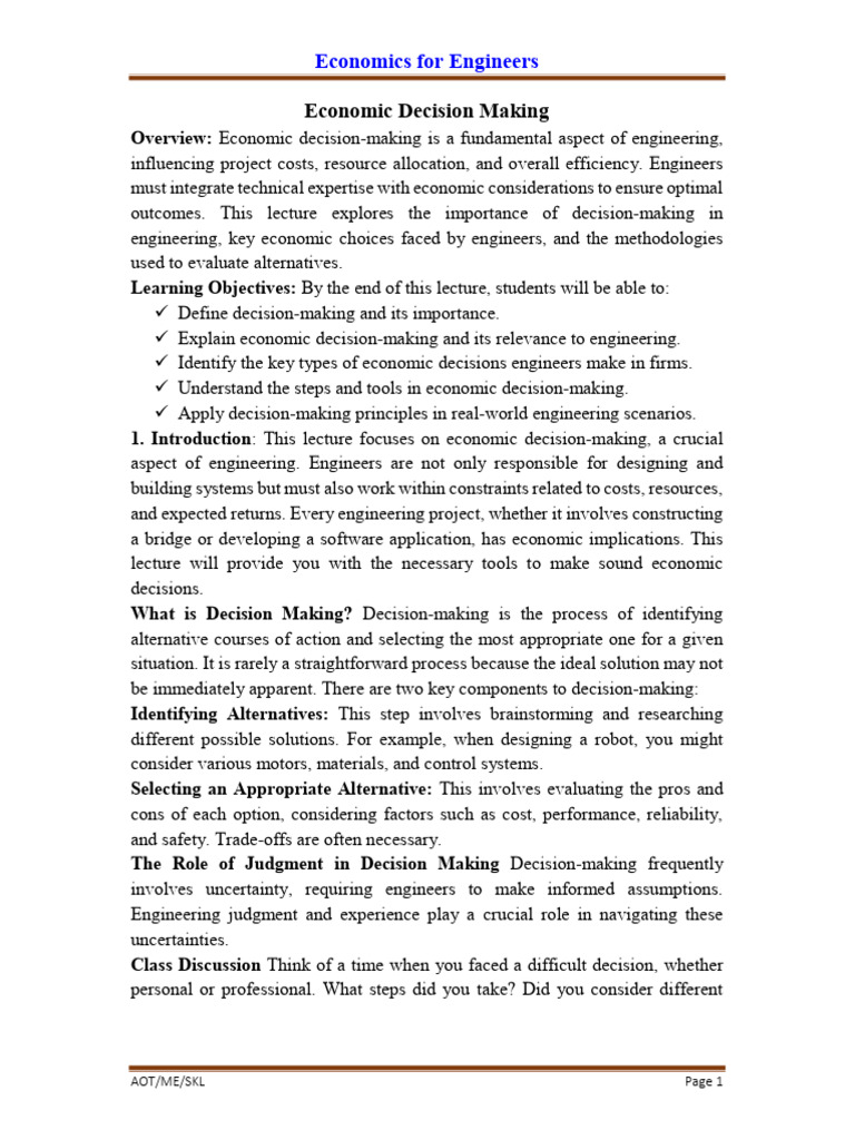 Economics 2 | PDF | Net Present Value | Economies