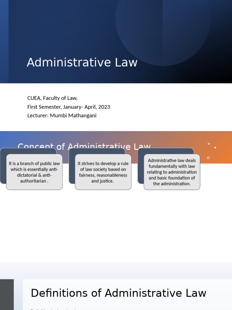 Administrative Law. Introduction-2 | PDF | Administrative Law ...