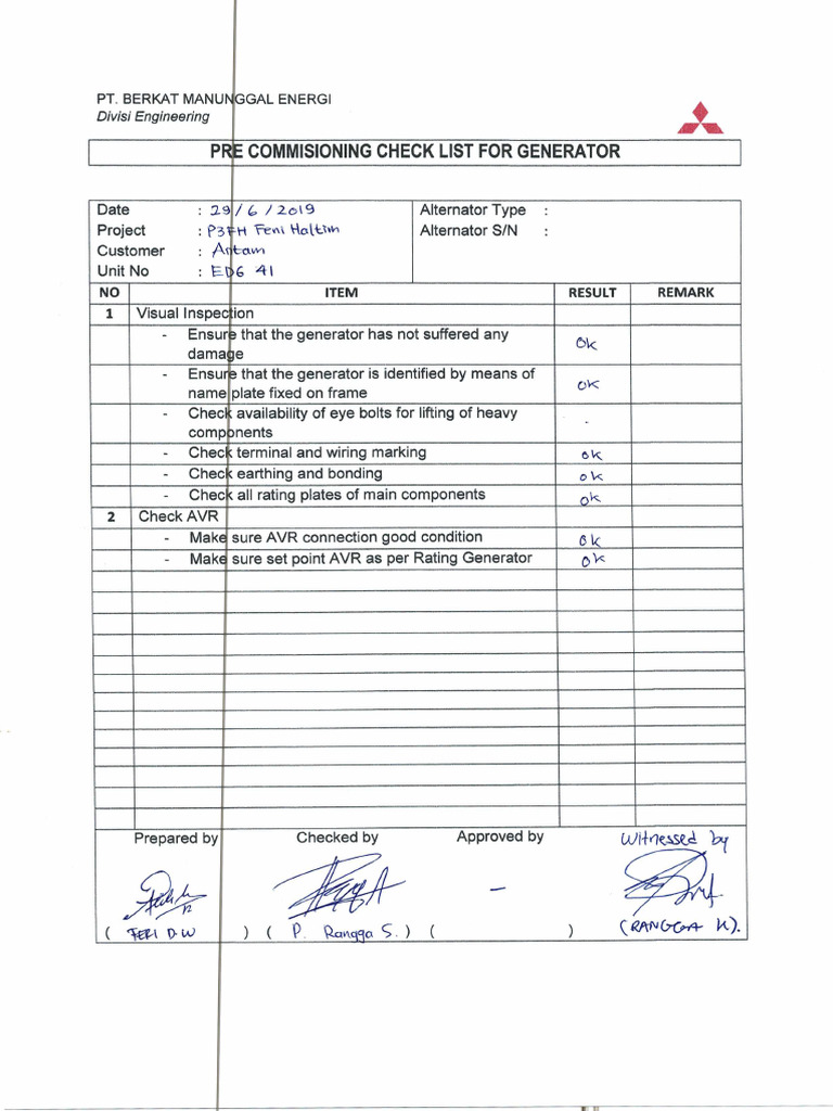 No Load Test EDG-41 1 | PDF