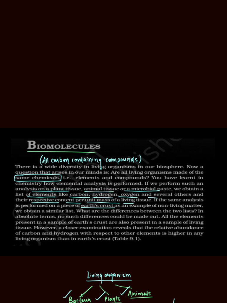 Biomolecules Carbohydrates | PDF