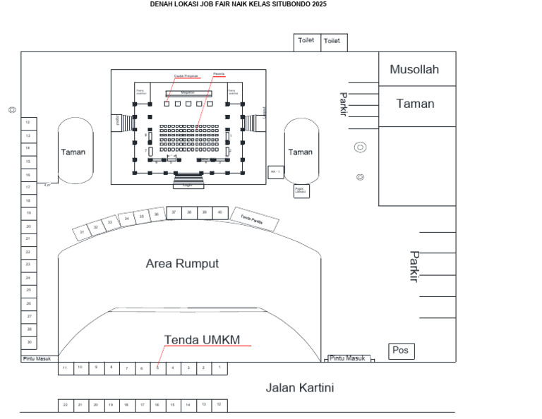 Denah Jobfair 2025 | PDF