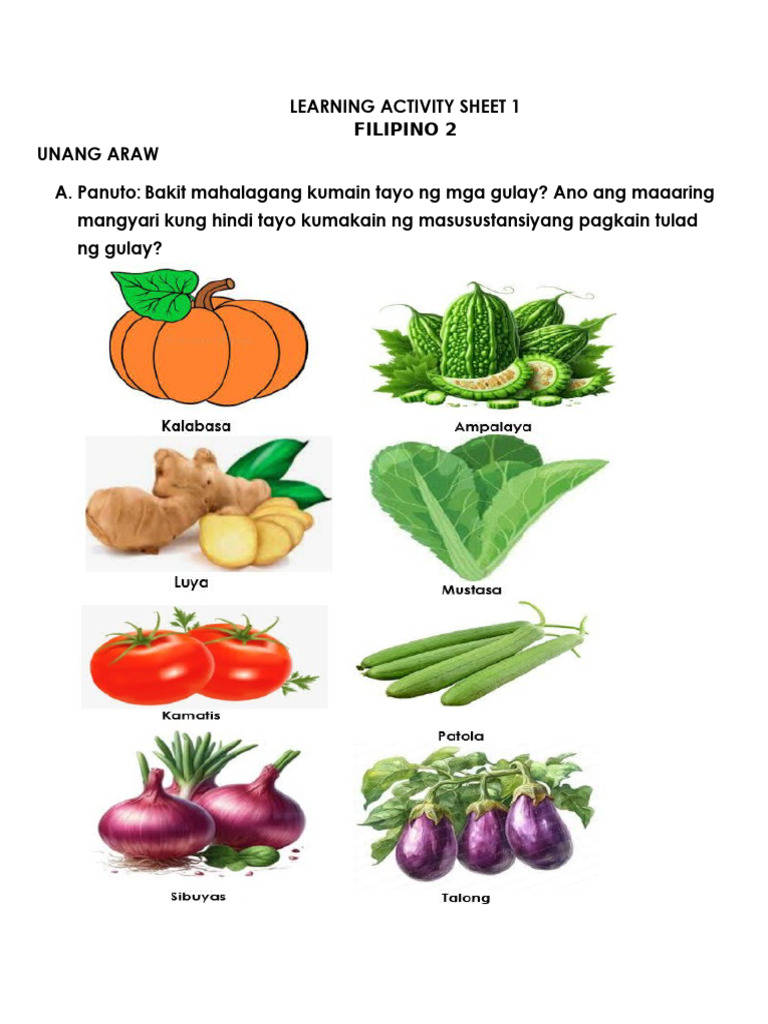 LAS_FILIPINO2_Q2_WEEK2 (1) | PDF