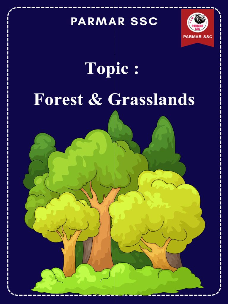 Grasslands and Forests | PDF