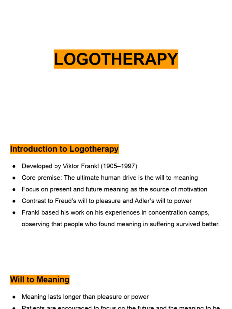 Existential Psychotherapy | PDF | Psychotherapy | Humanistic Psychology