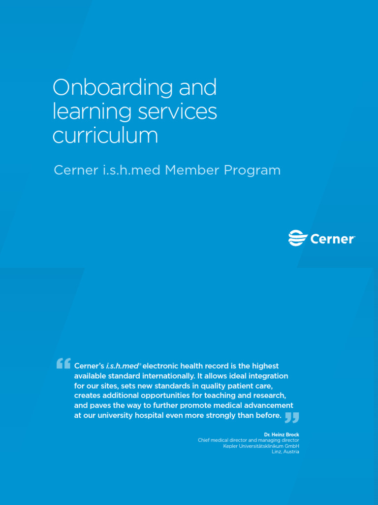Onboarding and Learning Services Curriculum | PDF | Patient | Nursing