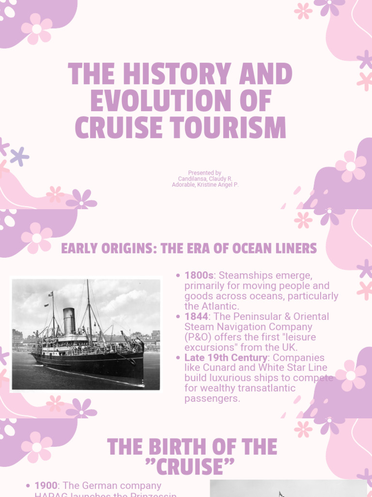 History and Evolution of Cruise Tourism | PDF | Cruise Ship | Ocean Liners