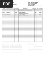 Lto Stencil Form Front | PDF