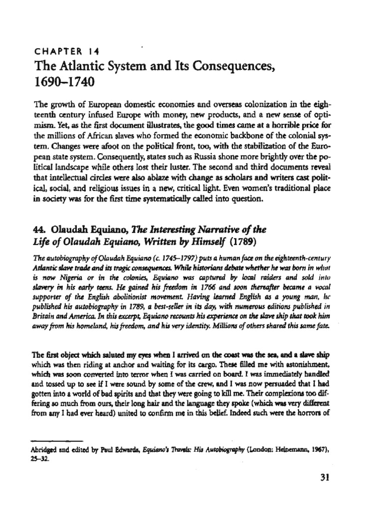 Equiano - Interesting Narrative | PDF | Olaudah Equiano