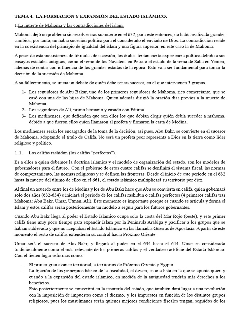 Formación y expansión del Estado Islámico | PDF | Sharia | Yihad