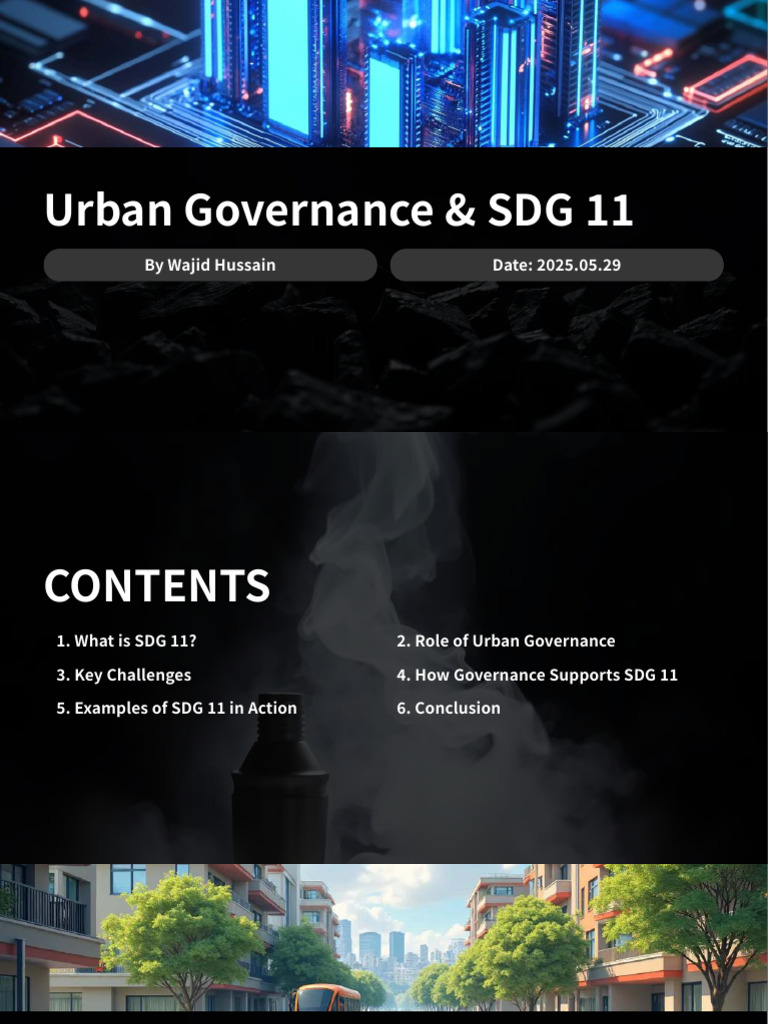 Urban Governance for SDG 11 Success | PDF