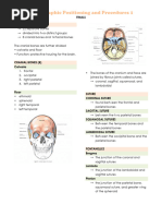 Cranial Lines and Fractures Overview | PDF | Skull | Human Head And Neck