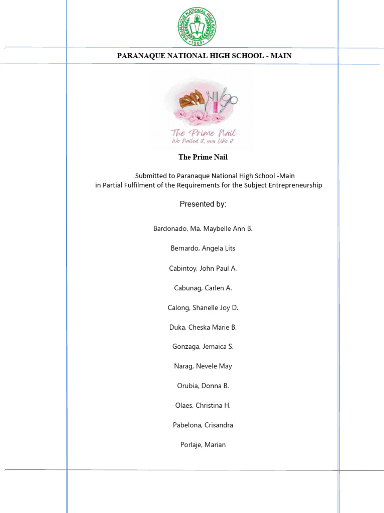Business Plan Template | PDF