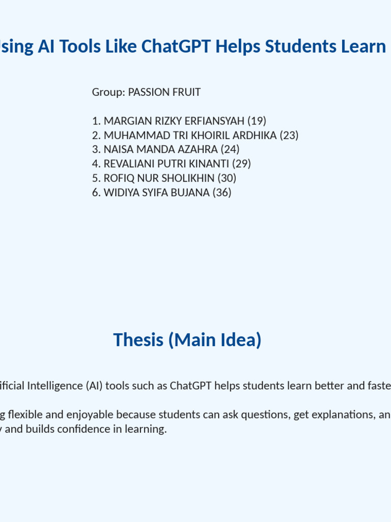 AI Tools Enhance Student Learning | PDF