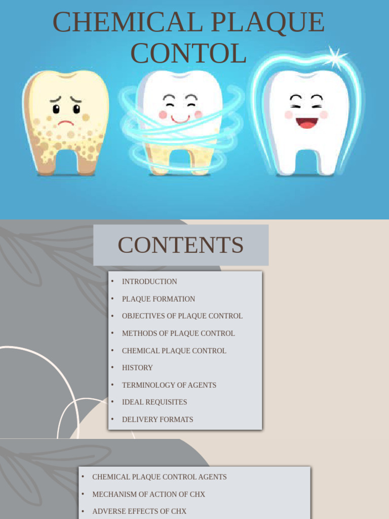 Chemical Plaque Control | PDF